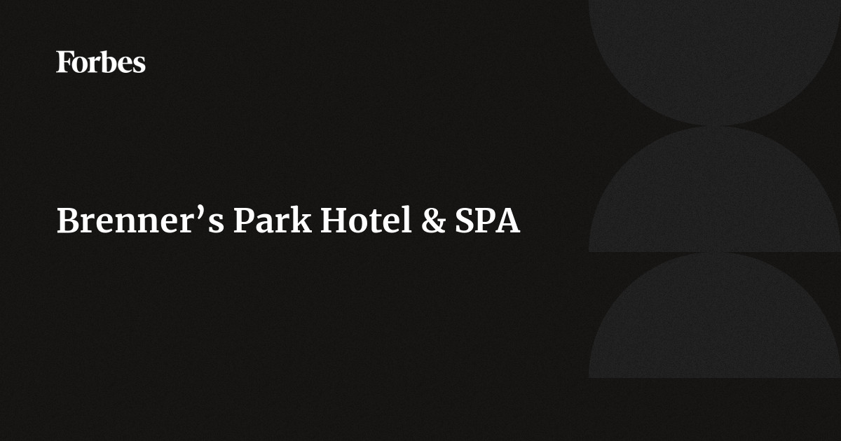 Brenner’s Park Hotel & SPA | Forbes.ru